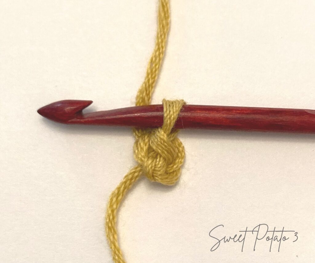 Fall Wheat Stalk - Free Crochet Applique Pattern - Sweet Potato 3