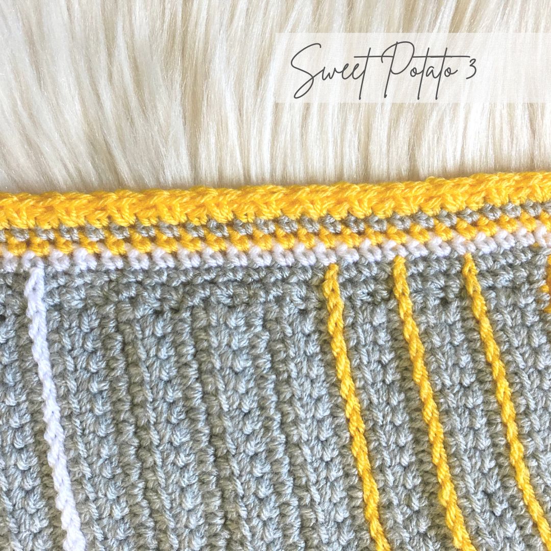 Space Crochet Blanket with Planets - Sweet Potato 3