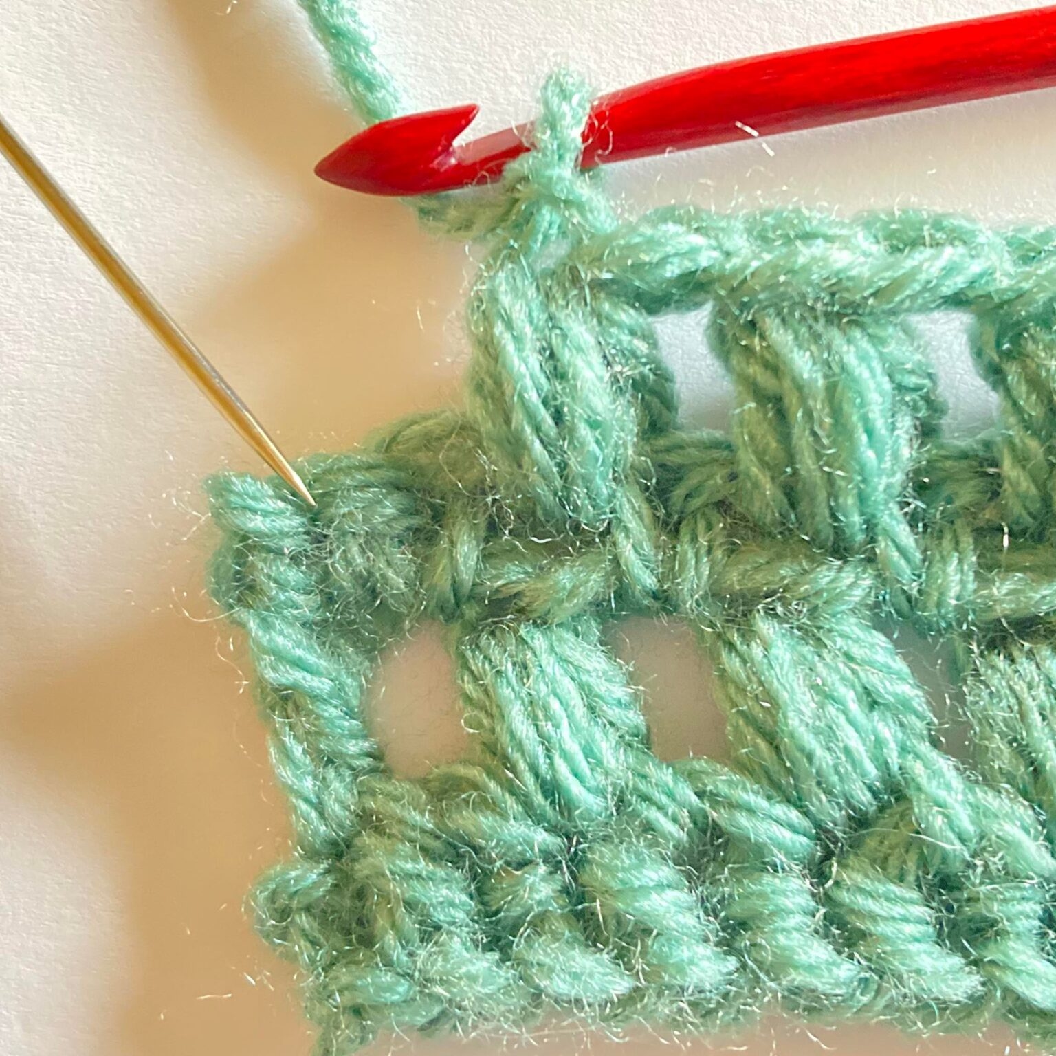 Vertically Stacked Puff Crochet Stitch Tutorial - Sweet Potato 3