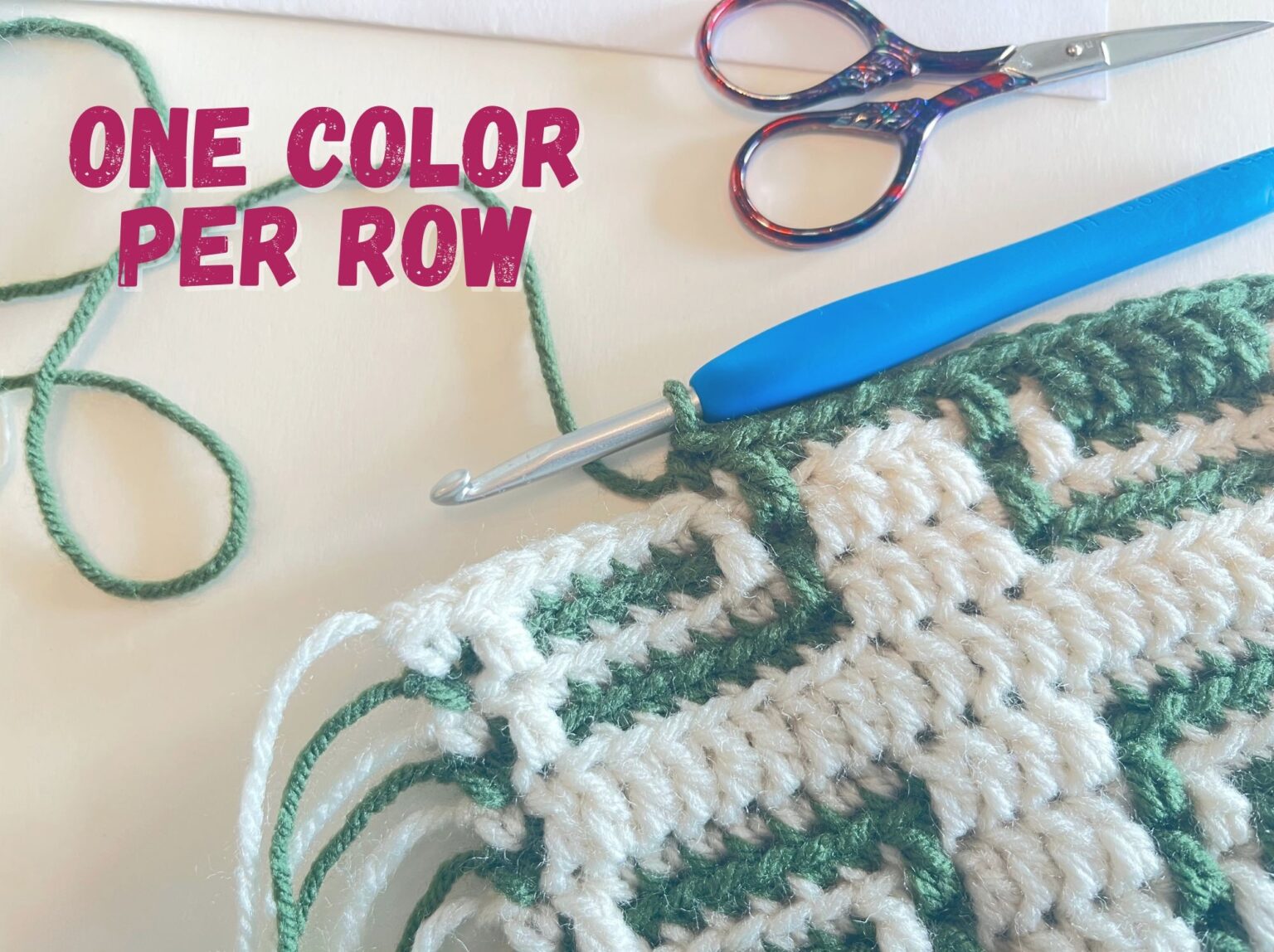 Mosaic Crochet: An Intro for Beginners - Sweet Potato 3
