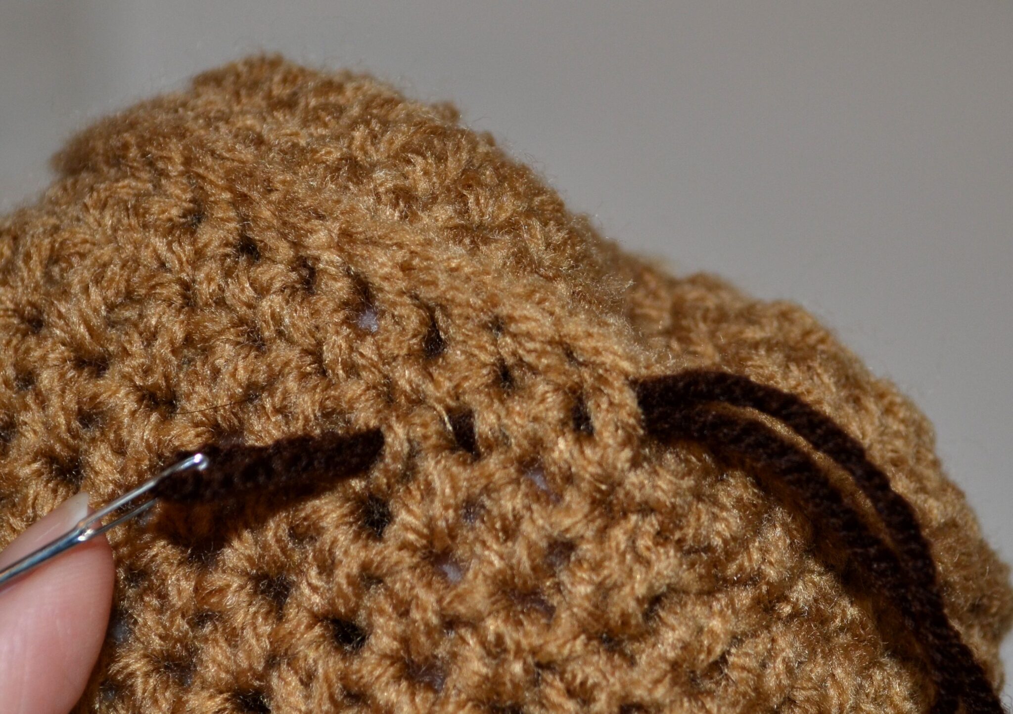 Free Crochet Fishing Hat Pattern for Babies and Kids - Sweet Potato 3